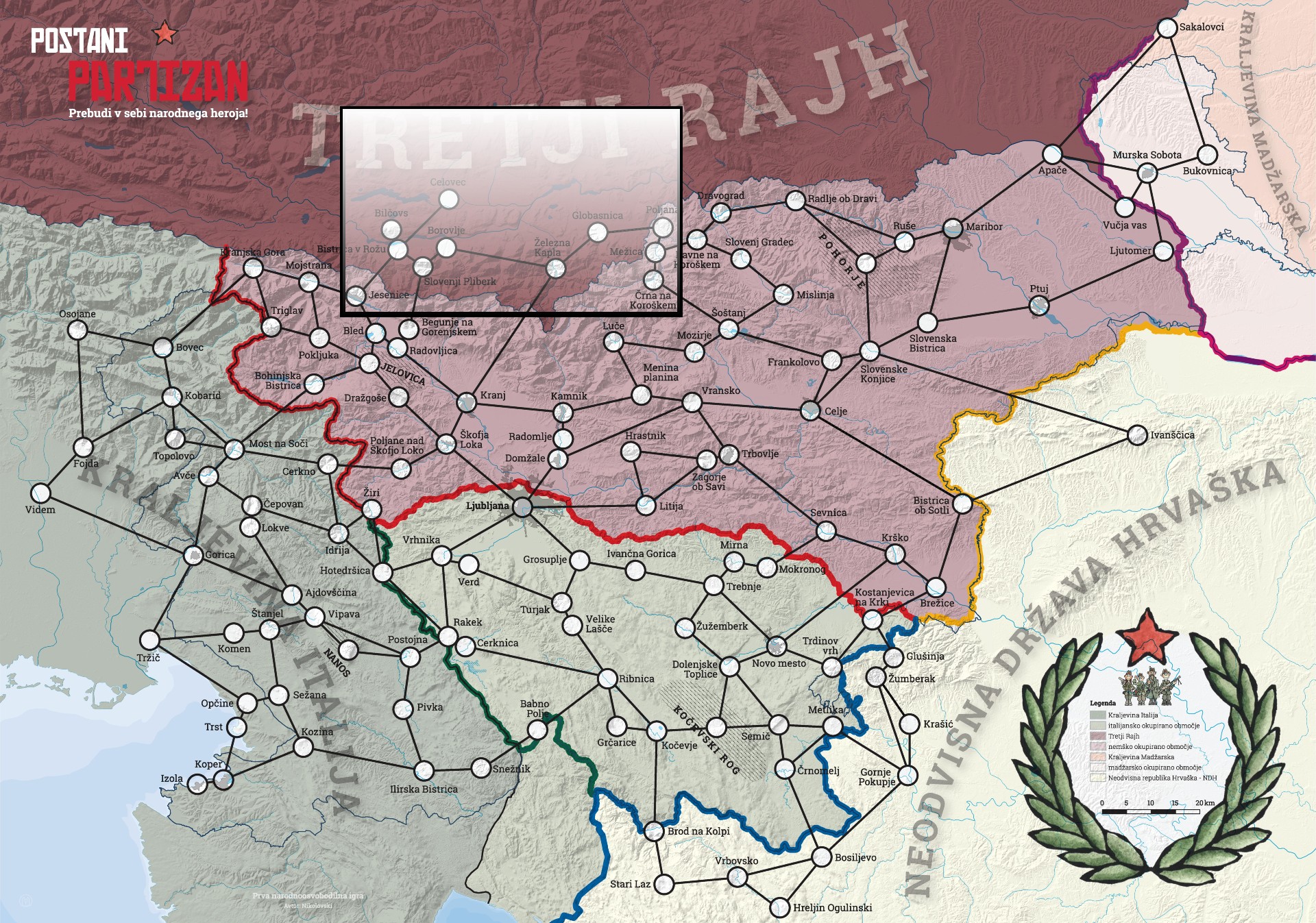 BOROVLJE 1945 – Postani Partizan